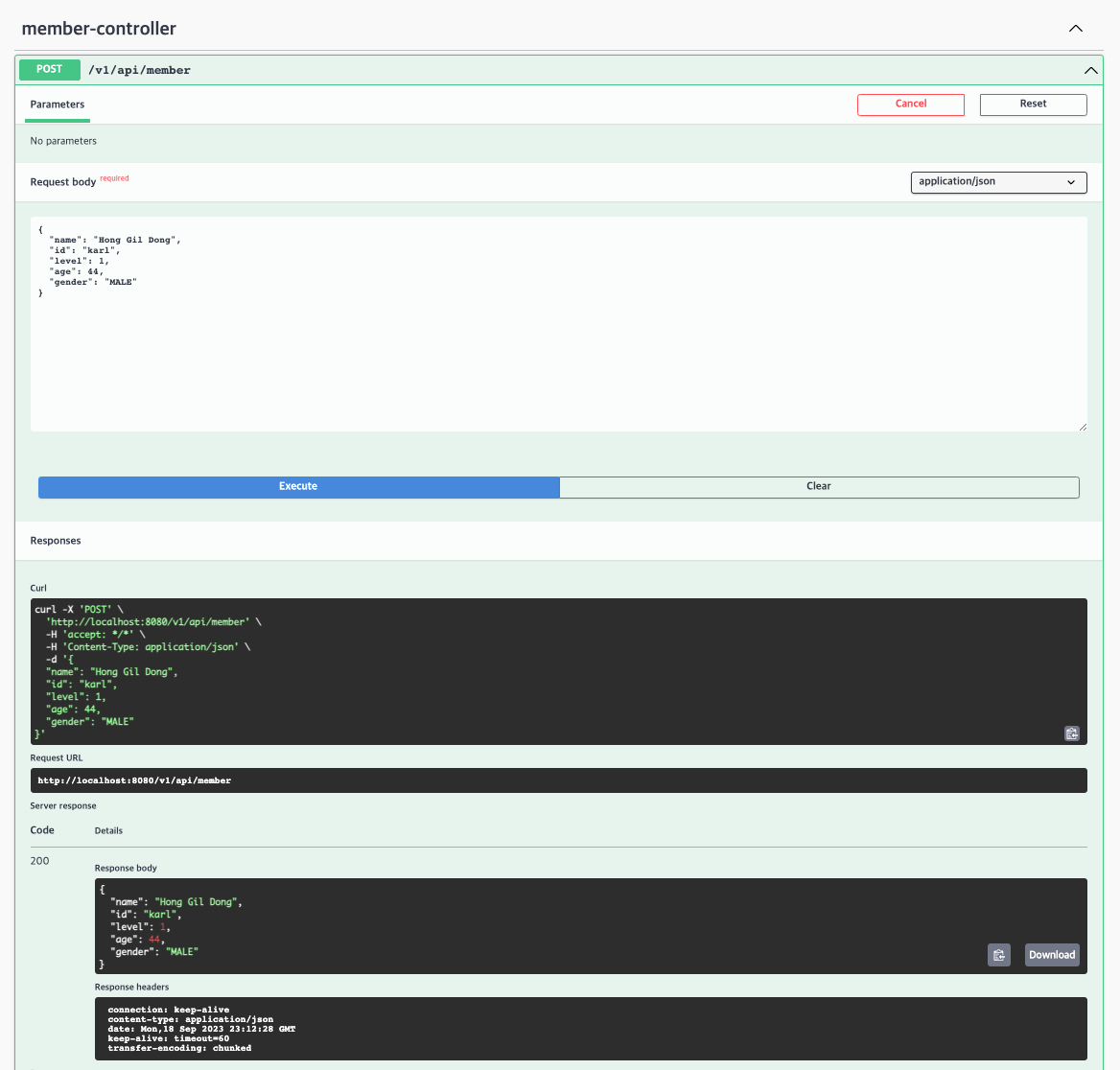 Spring Boot, CRUD API 개발을 위한 기록 -2- (MVC 아키텍처 구성과 API)
